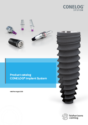 CONELOG Implant System by Camlog: Surgery – CAMLOG Biotechnologies GmbH